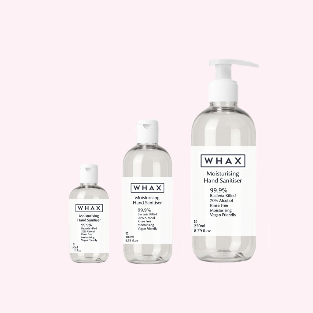 ANTIBACTERIAL HAND GEL | WHAX.CO.UK | hand sanitiser UK Hospital grade ...
